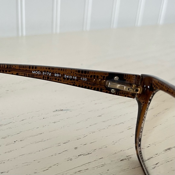 Versace | Accessories | Versace Ve372 Lizard Brown Eyeglasses | Poshmark